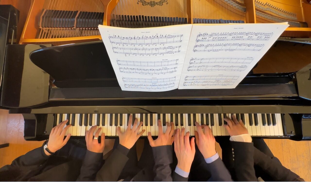 Albert Lavignac - Galop Marche for 8 Hands - Wellington College