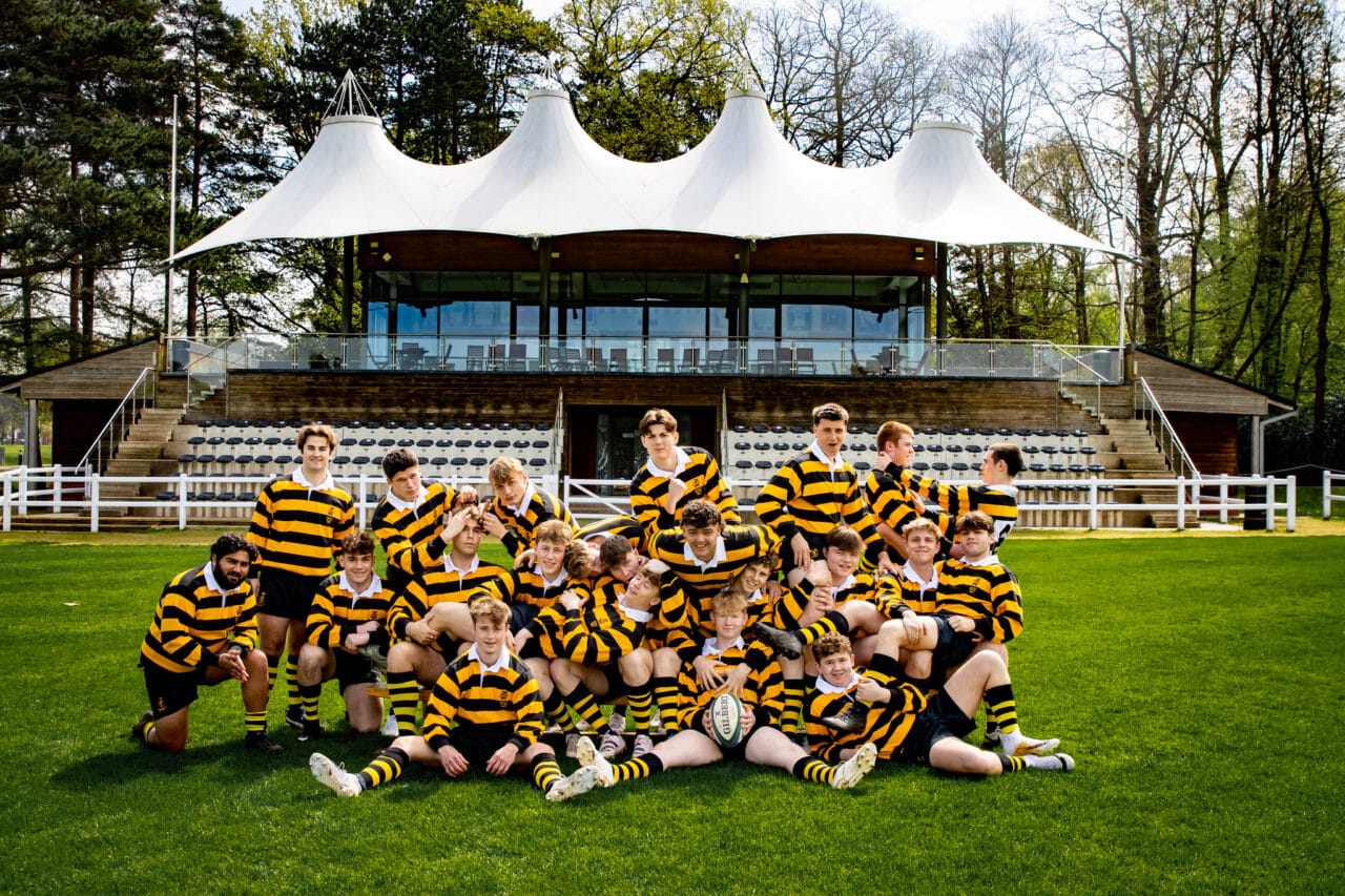 1st XV Rugby Team - Traditional Jerseys Presentation - Wellington College