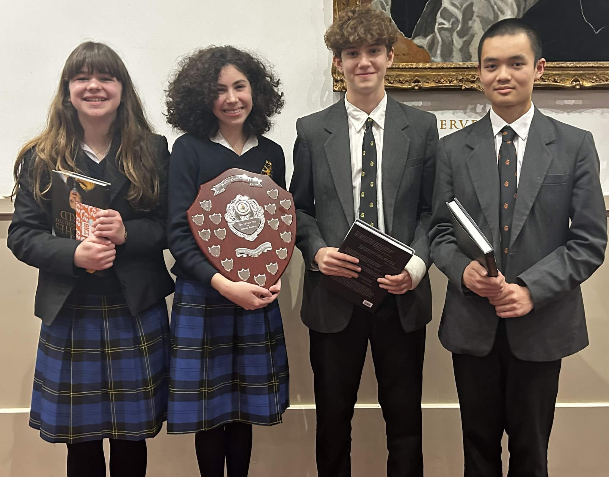 Peter Mallinson Prize for Academic Extension - Wellington College