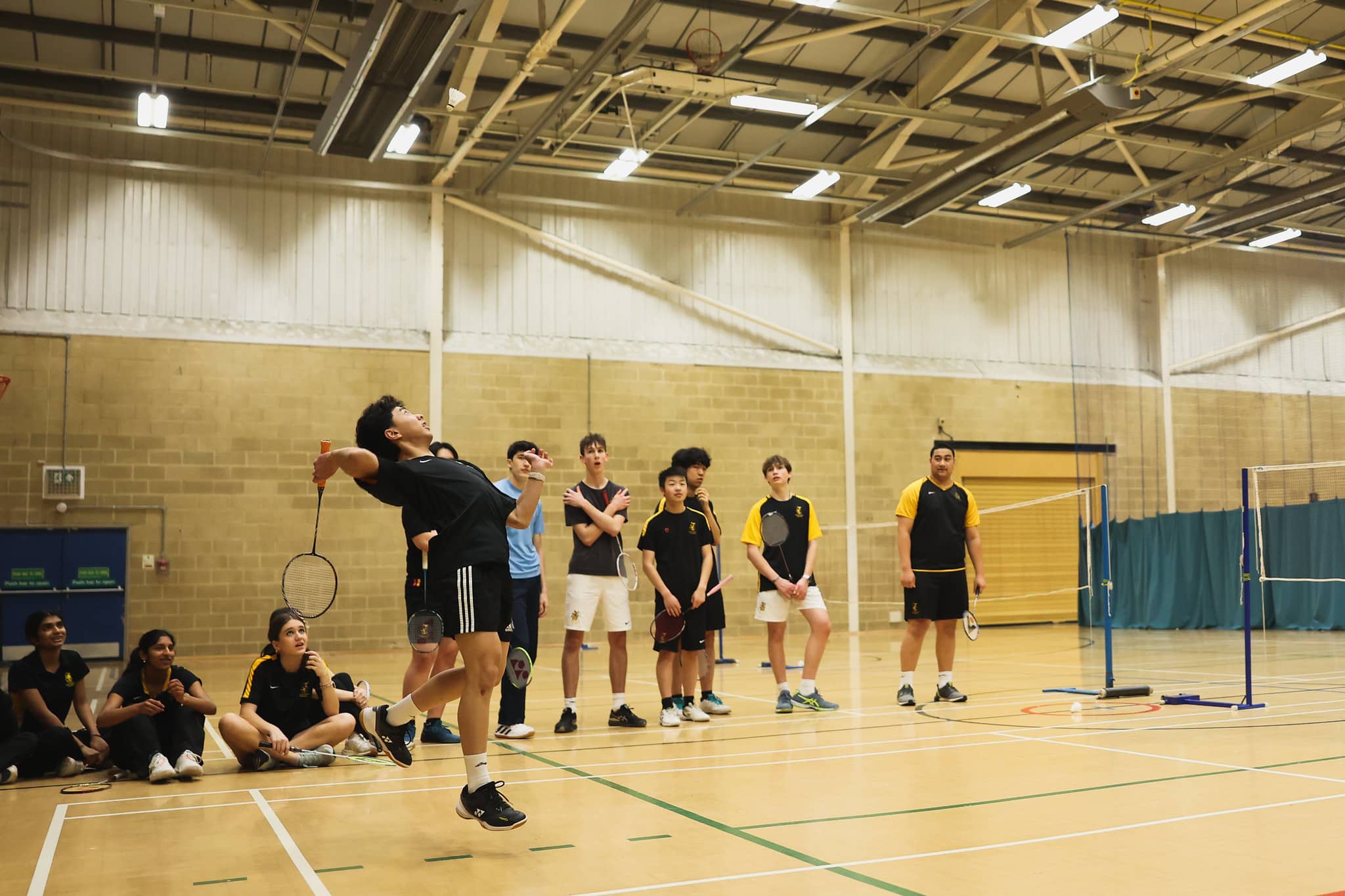Students Get a Taste of Badminton Mastery - Wellington College