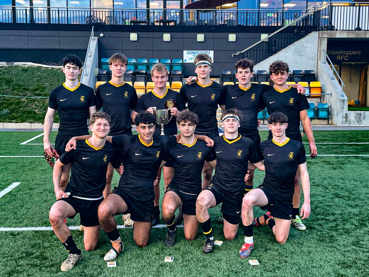 Success for our U16A Boys Rugby Team at the All England 7s Tournament ...